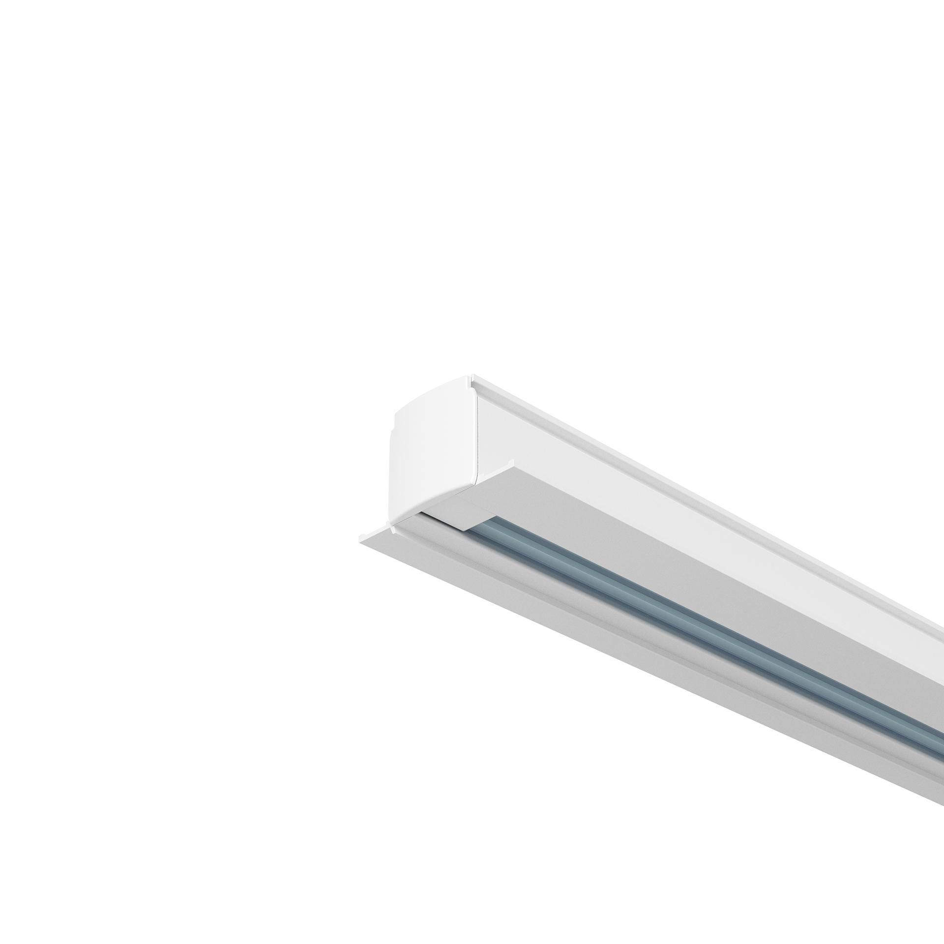 THREE-PHASE TRACK AND ACCESSORIES FOR RECESSED TRACK - Beneito Faure